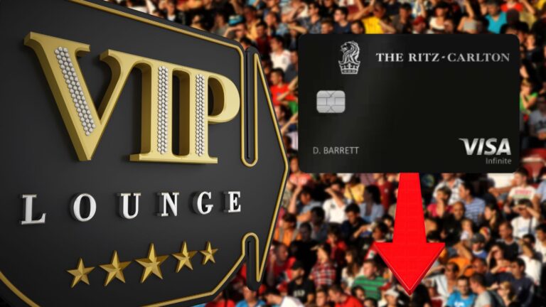 Chase Bonvoys Ritz Carlton card's unlimited lounge guests