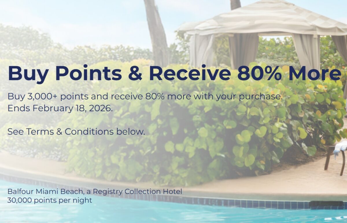 (EXPIRED) Buy Wyndham Rewards points for as low as 0.72 cents per point