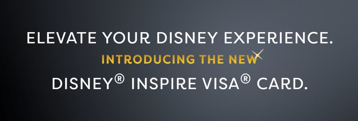 The new Disney Inspire card is here: Perfect for Disney enthusiasts