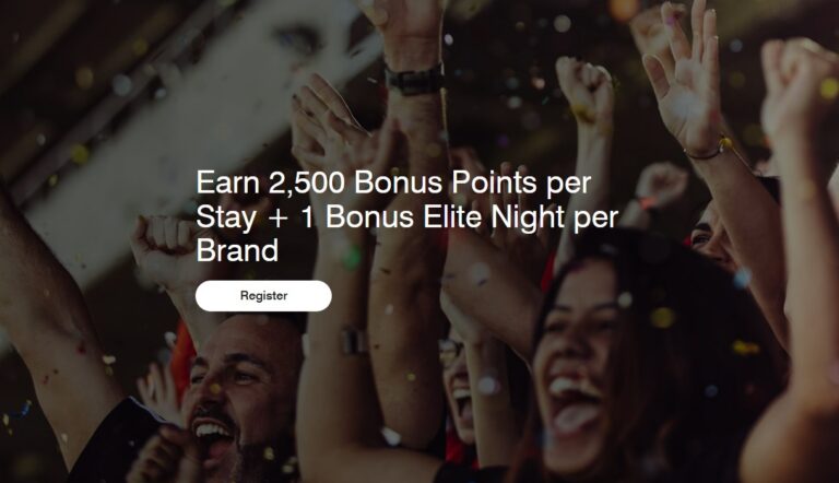 (EXPIRED) New Marriott promo: Earn 2,500 bonus points per stay + 1 ...