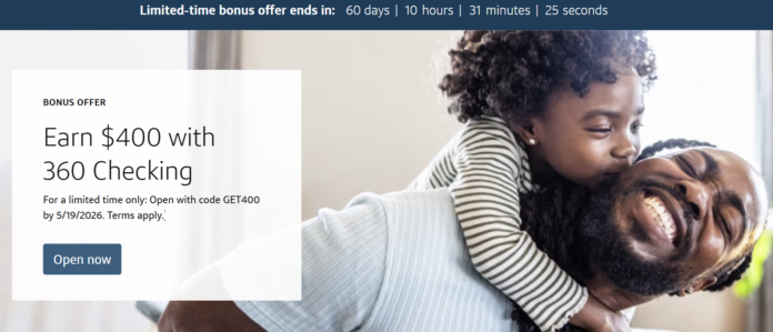 (EXPIRED) $400 checking account bonus with Capital One 360 (targeted)