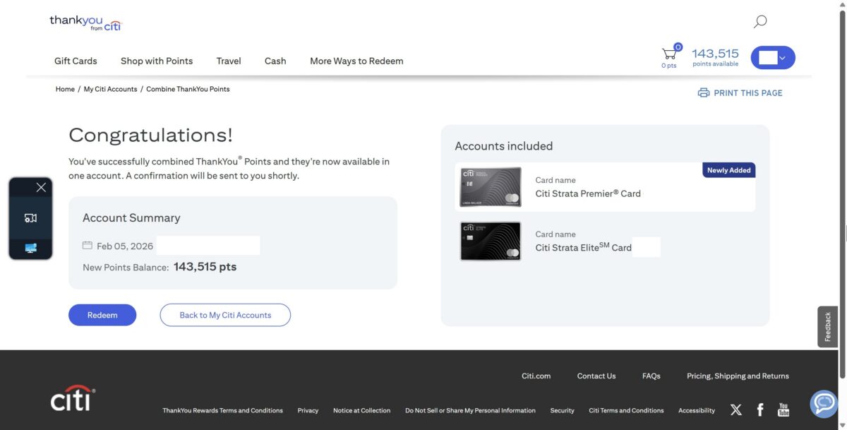 How to combine Citi ThankYou accounts (and what might be getting in ...