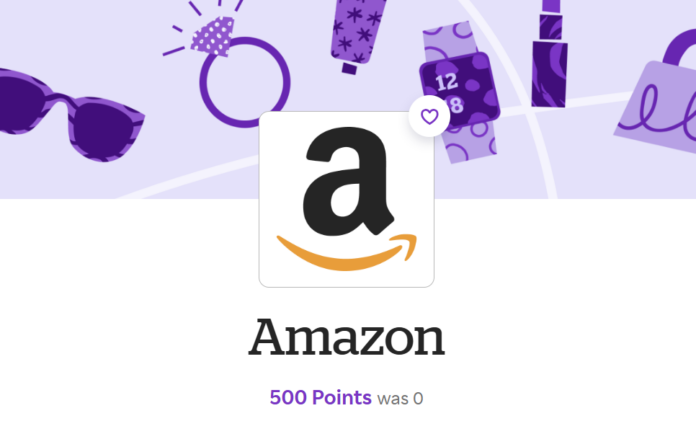 Rakuten offering rewards for Amazon purchases (targeted)